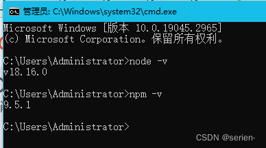 win10安装node.js-CSDN博客