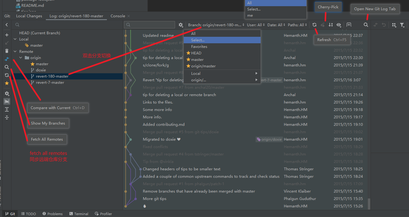idea git log 面板_idea squash into-CSDN博客
