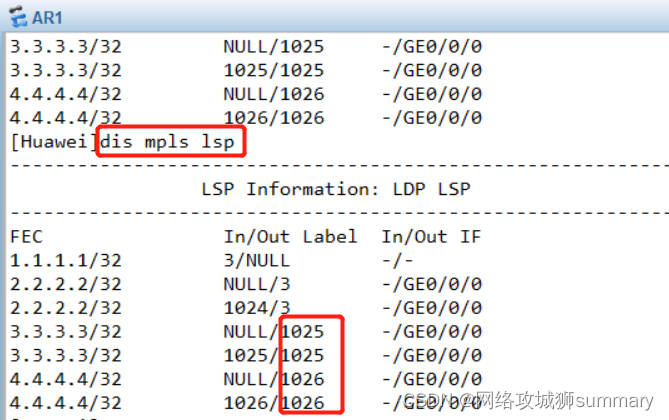 MPLS基础实验配置_mpls基本配置实验-CSDN博客
