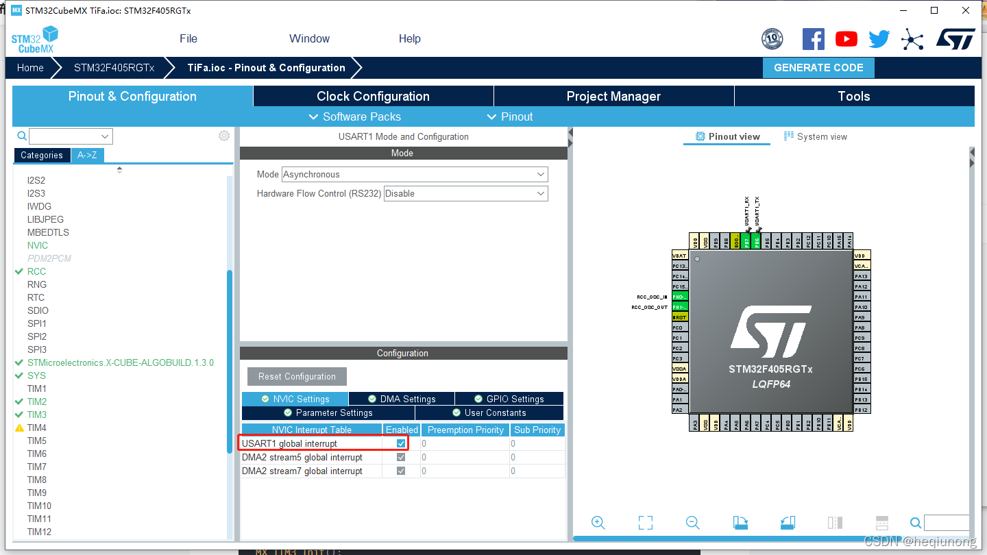 Stm32空闲中断dma实现定长数据的串口接收(1)stm32空闲中断 Dma Csdn博客 7546