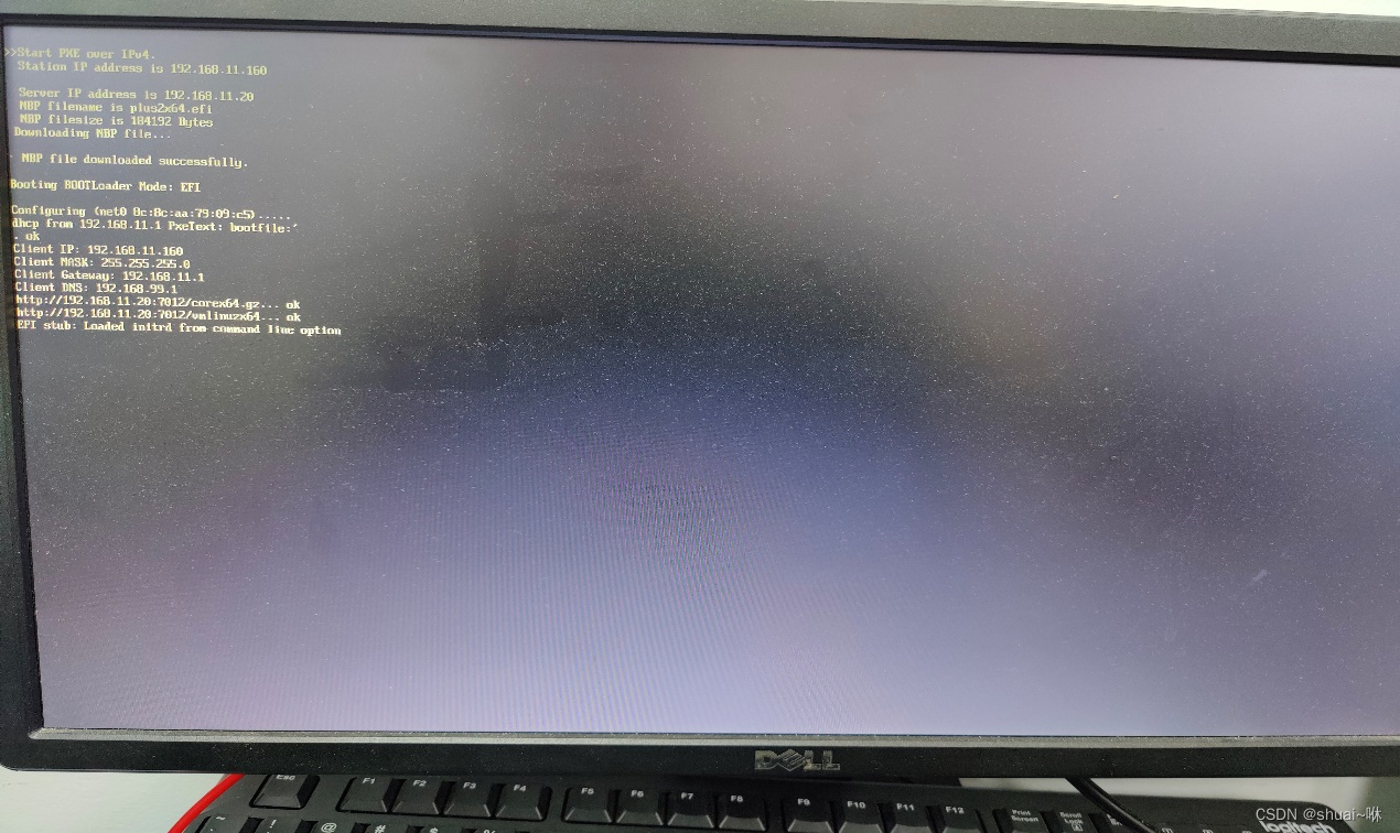 IDV在进入boot loader界面的时候经常会黑屏，后台显示在线。_pxe base vga driver-CSDN博客
