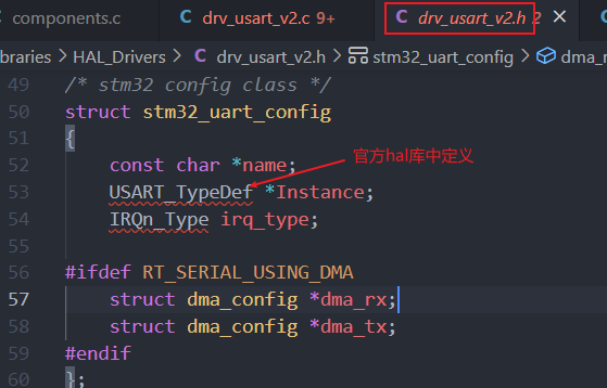 由串口驱动分析rt-thread设备驱动框架_serial->ops->configure-CSDN博客
