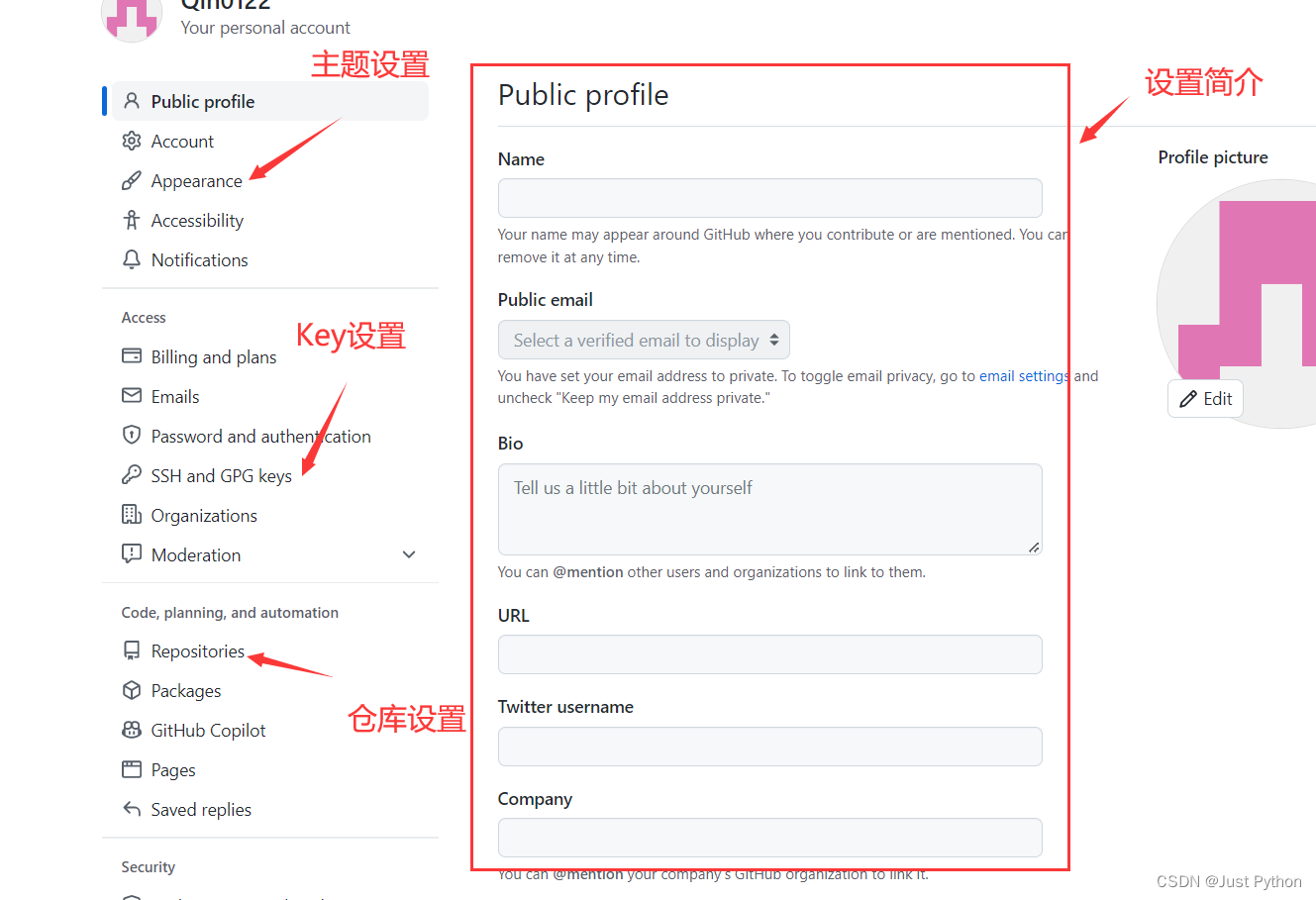 【gitandgithub 2】:github界面基本介绍、仓库创建和介绍、删除仓库github仓库界面 Csdn博客