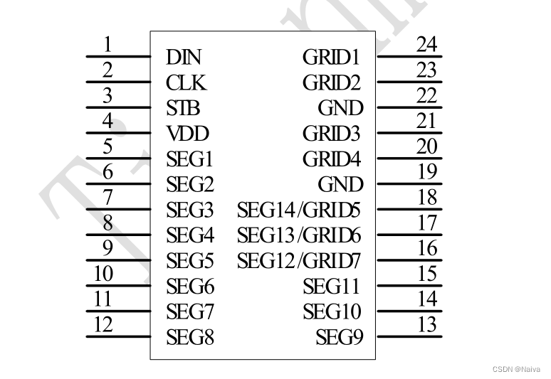 国产航顺HK32F030M：TM1624四位数码管驱动显示_tm1624各引脚功能-CSDN博客