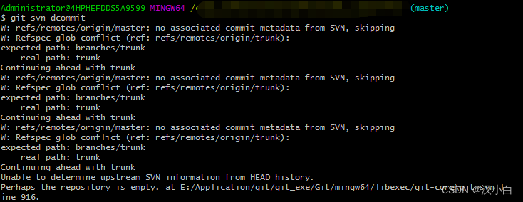 Git与svn之间项目迁移，并保存提交记录git迁移到svn Csdn博客