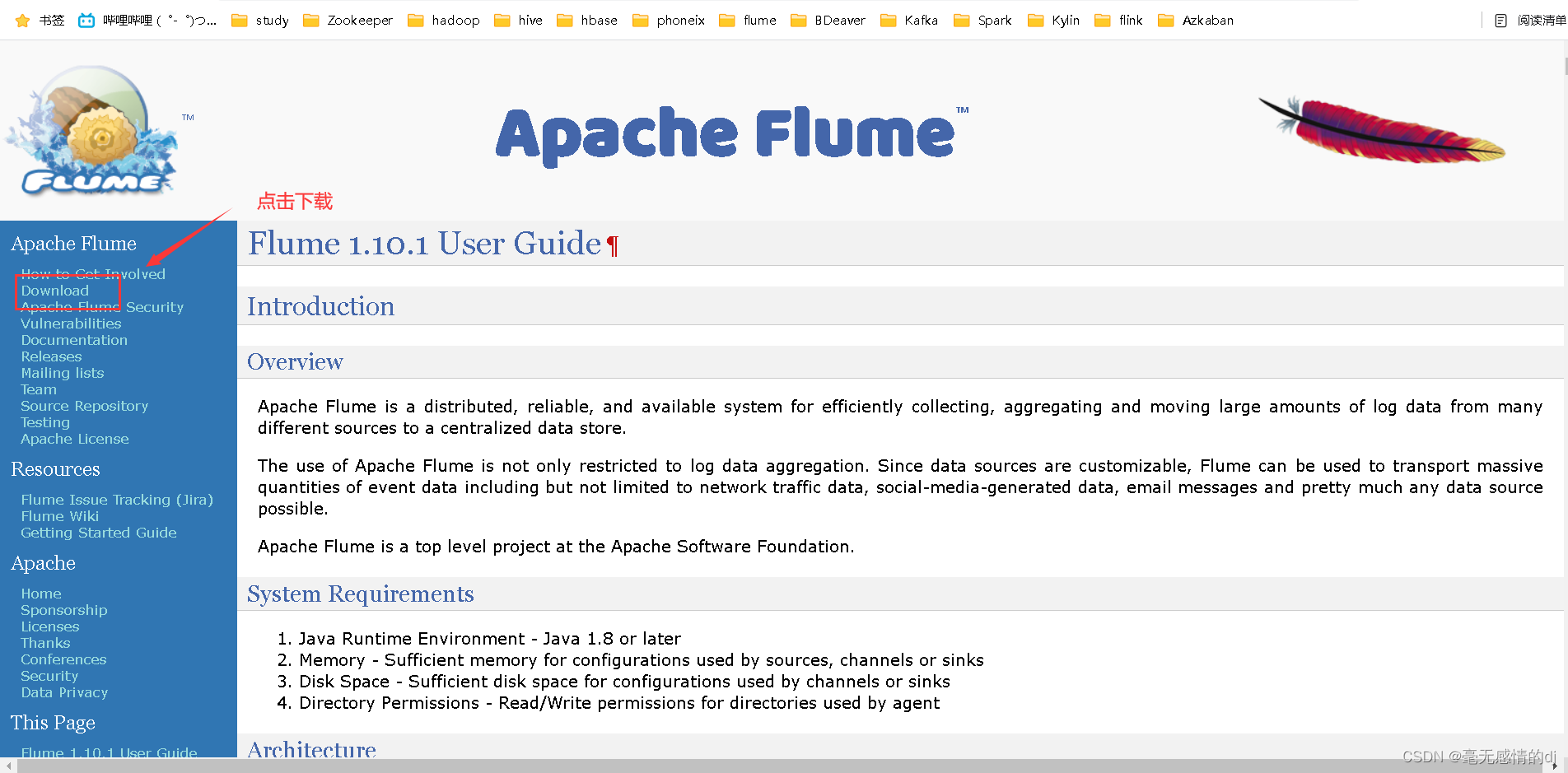 Flume详解（包括flume框架，flume安装测试等内容）-CSDN博客