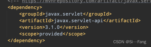 Dependency ‘javax.servlet:javax.servlet-api:3.1.0‘ not found_dependency 'javax.servlet:javax ...
