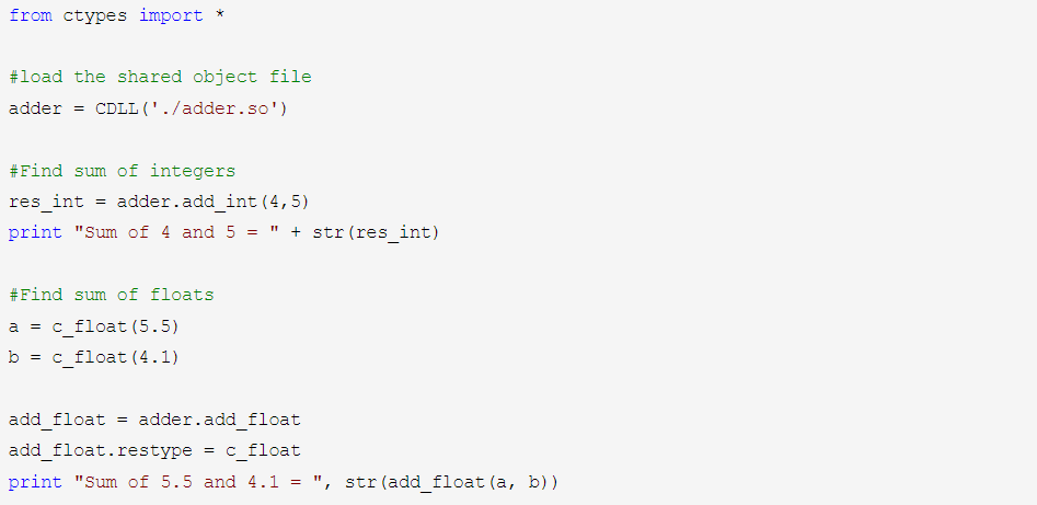 如何在Python中调用C语言代码_python调用c语言-CSDN博客
