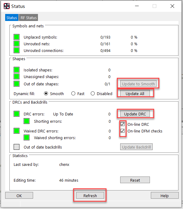 cadence SPB17.4 - allegro DRC检查-CSDN博客