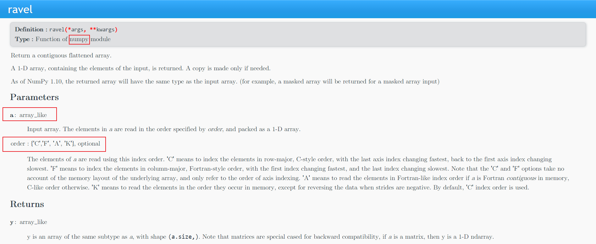 Python中函数ravel()的说明：_ravel函数-CSDN博客