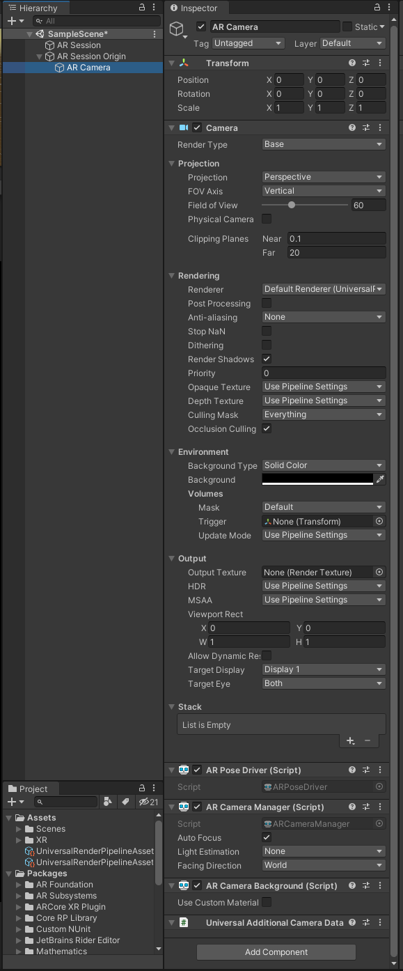 ARFoundation使用_arfoundation官方教程-CSDN博客