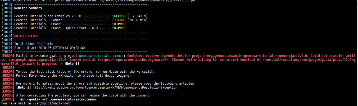 GeoMesa HBase 安装及问题解决：_geomesa tutorials - hbase ........................-CSDN博客