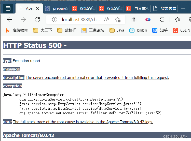 Preparestatement执行sql语句报错空指针异常error Preparing Statement空指针 Csdn博客