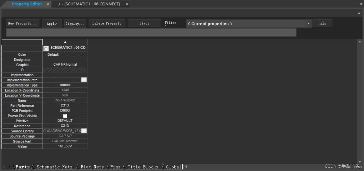 初学Cadence遇到的问题和解决方法4-Property Editor-CSDN博客