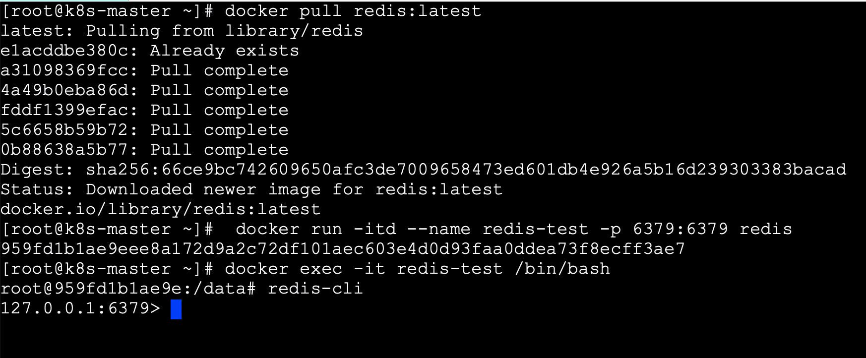 Docker installation Redis detailed steps - Programmer Sought
