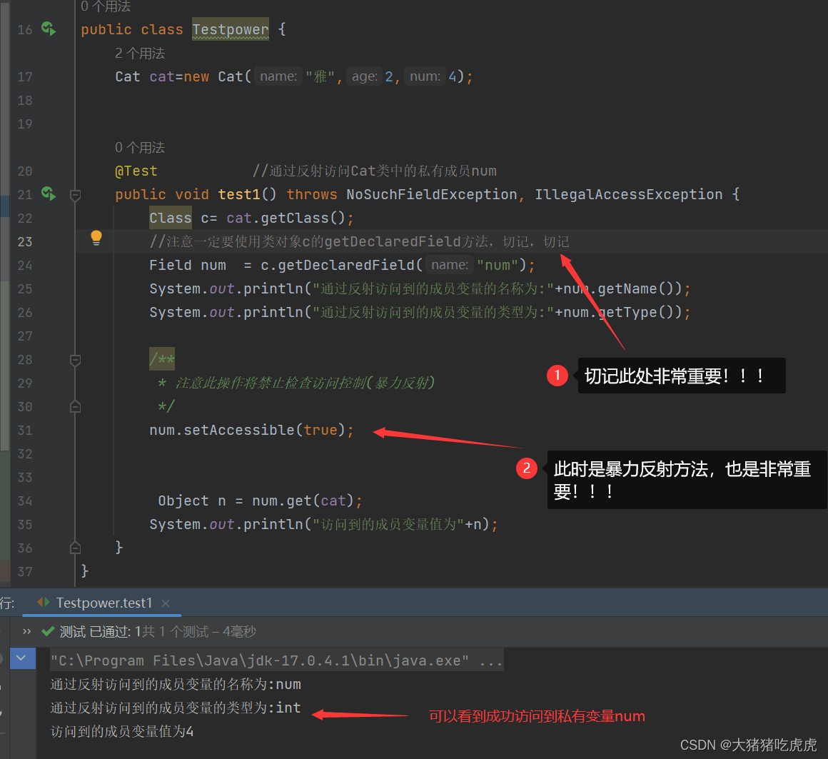 Java如何通过暴力反射获取私有成员变量java反射获取私有变量 Csdn博客