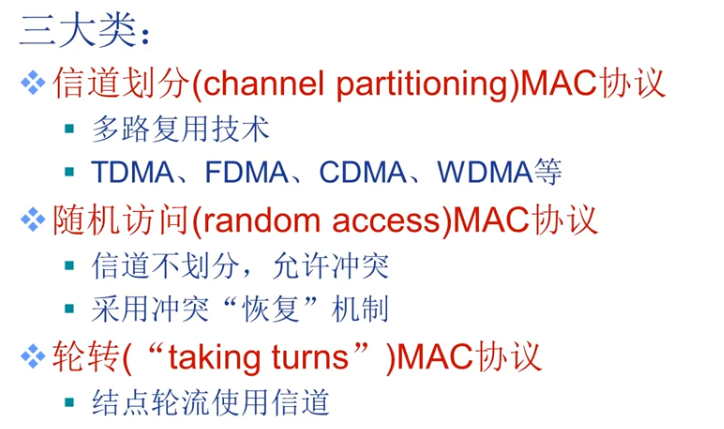 计算机网络数据链路层之MAC协议概述_mac协议按照分配信道的方式是如何分类的 优缺点-CSDN博客