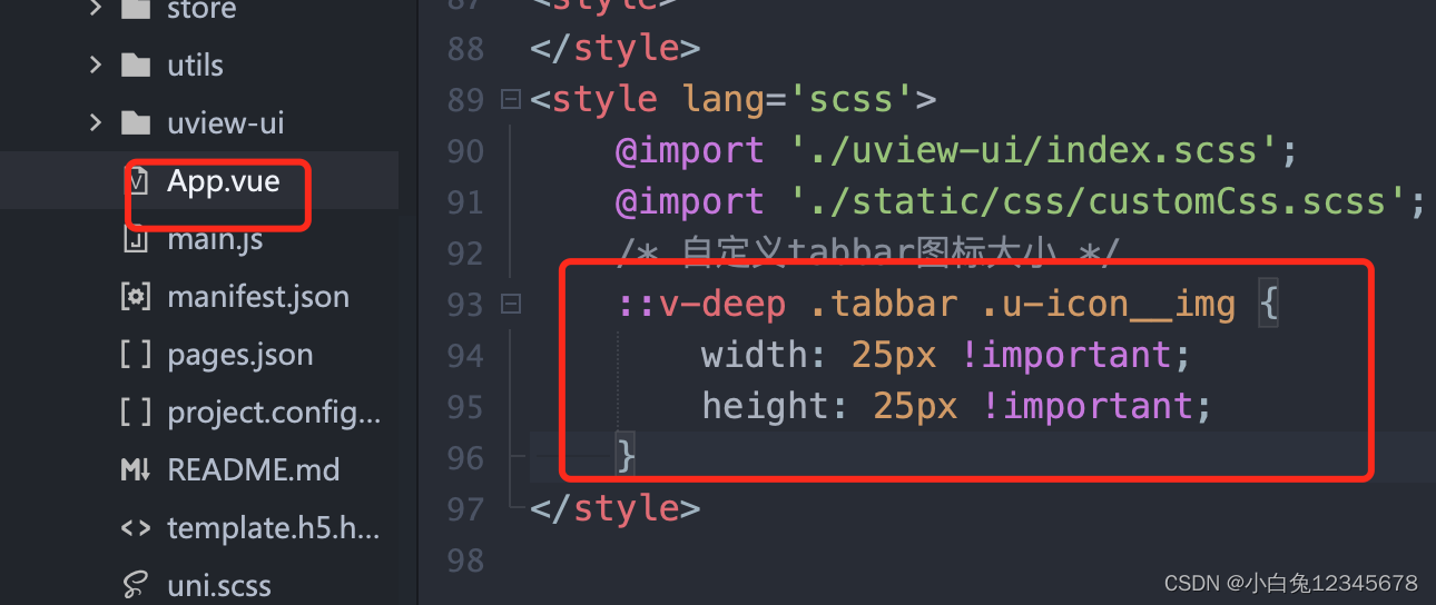 小程序uniapp uview自定义tabbar_uview tabbar-CSDN博客