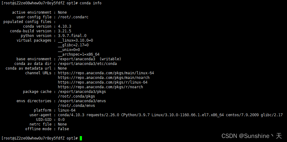 Linux系统安装Anaconda3_linux安装anaconda3-CSDN博客