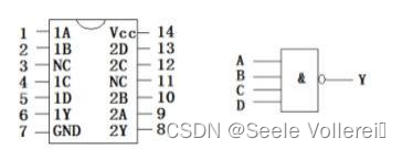 基本逻辑电路门分析与仿真实验_74ls00实验接线实物图-CSDN博客