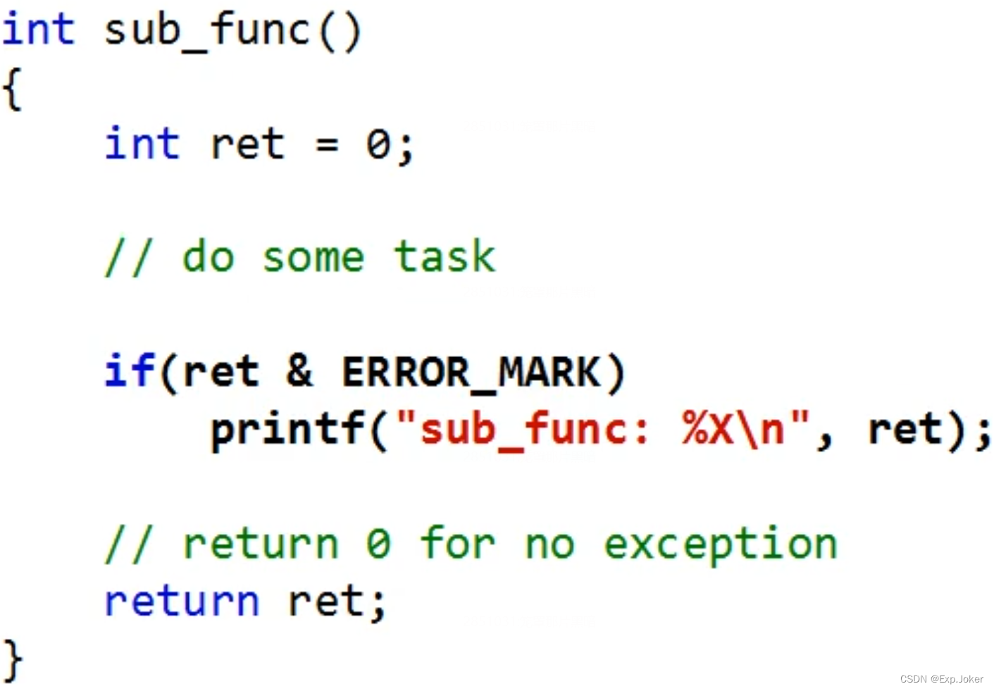 Design of exception handling of Linux debugging private dishes (eleven ...