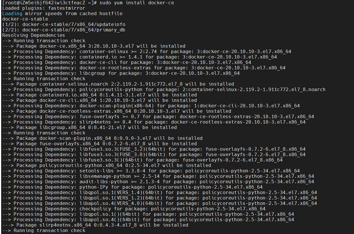 如何在阿里云的Centos7下安装Docker（非常详细的安装步骤）_centos7安装docker教程阿里云-CSDN博客