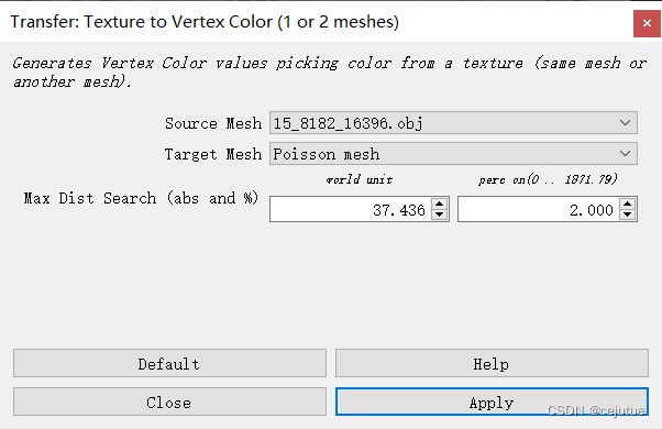 meshlab 倾斜瓦片顶层重建简化_meshlab简化模型-CSDN博客