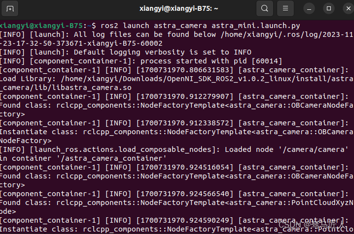 OpenNI2 SDK for ROS2奥比中光深度摄像头驱动安装配置_openni驱动配置-CSDN博客