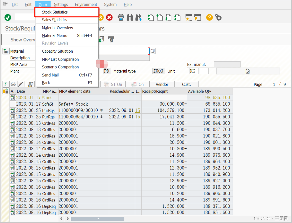 SAP MM 物料需求MD04小Tips_sap bmbc-CSDN博客