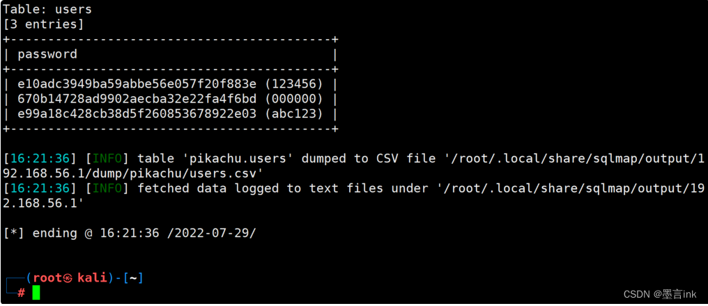 pikachu靶场SQL,sqlmap解法_pikachusql注入闯关sqlmap-CSDN博客