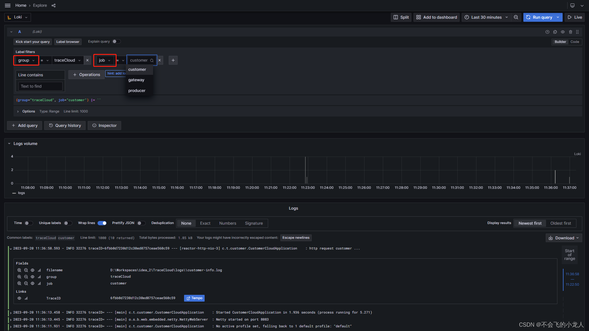 Grafana,Loki,Tempo,Prometheus,Agent搭建日志链路监控平台_grafana agent学习-CSDN博客