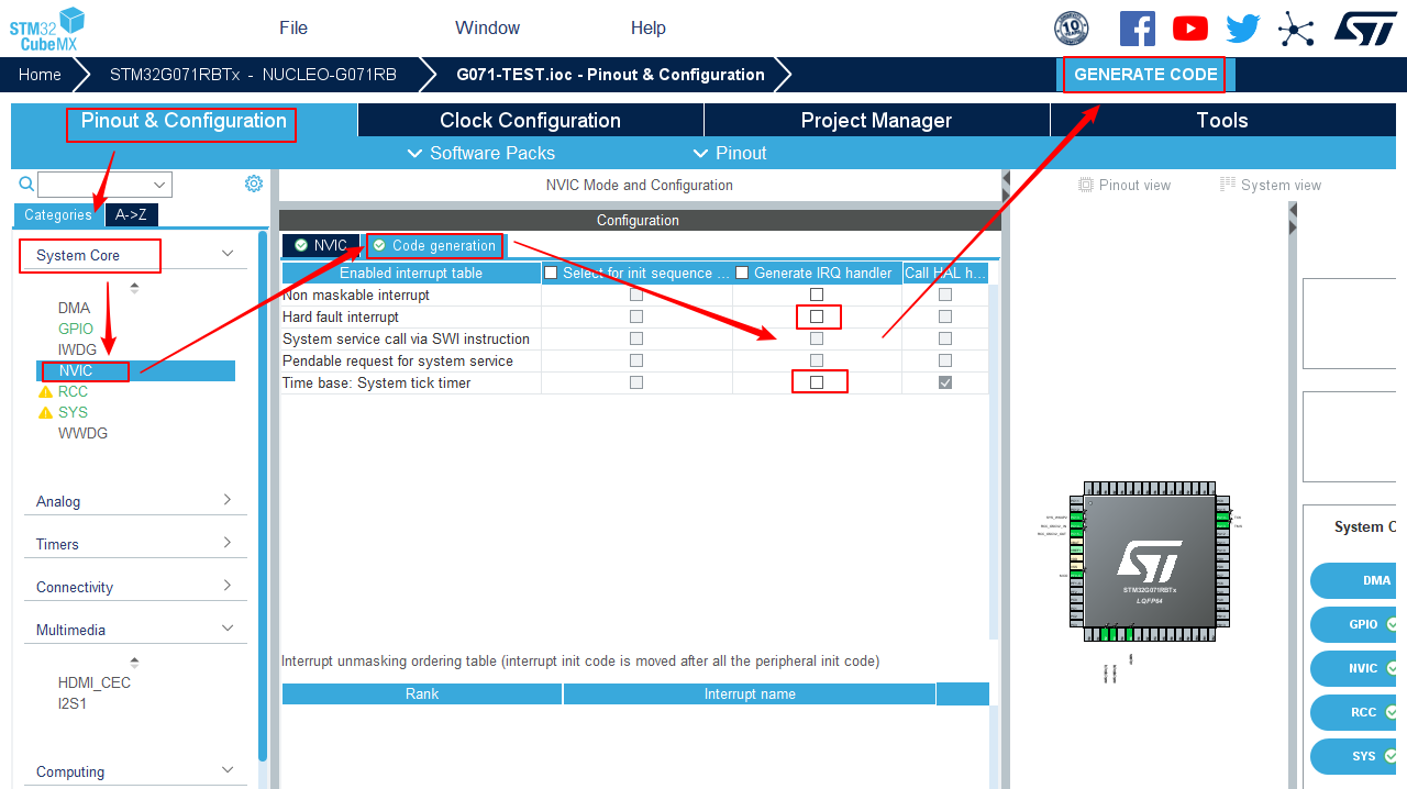 【STM32】基于STM32F4的RT-thread Nano移植_stm32f4移植rtthread-CSDN博客