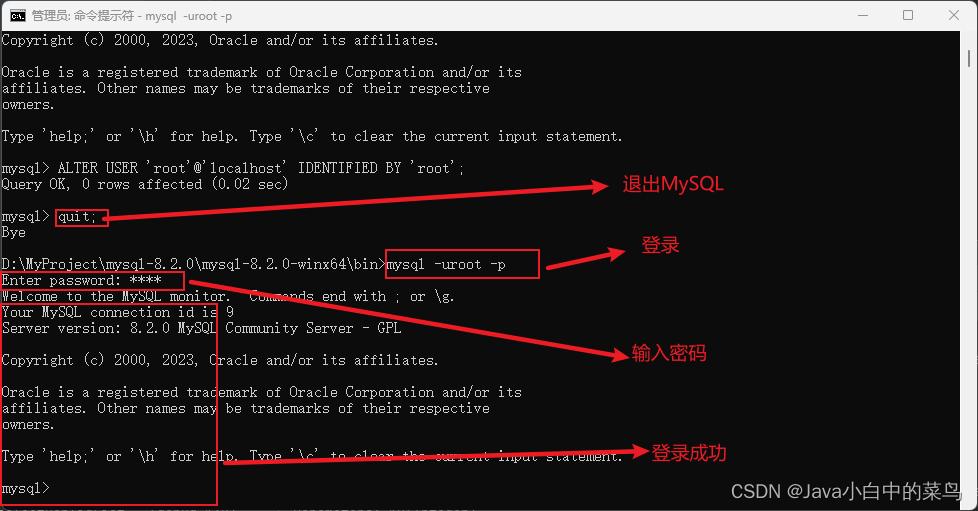 Mysql忘记密码后重置密码mysql 忘记密码重置 Csdn博客