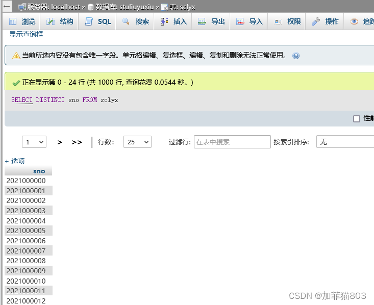 数据库实验三 Csdn博客