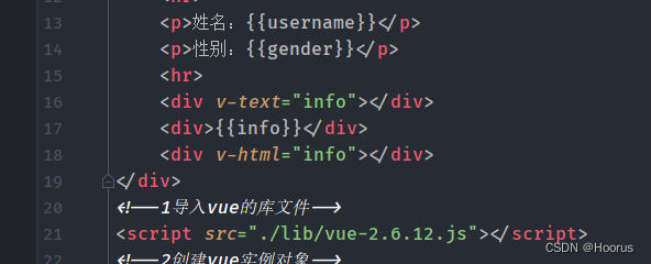 Vue学习——vue内容渲染与属性绑定指令（11）通过``渲染dom元素如何在上面绑定变量 Csdn博客