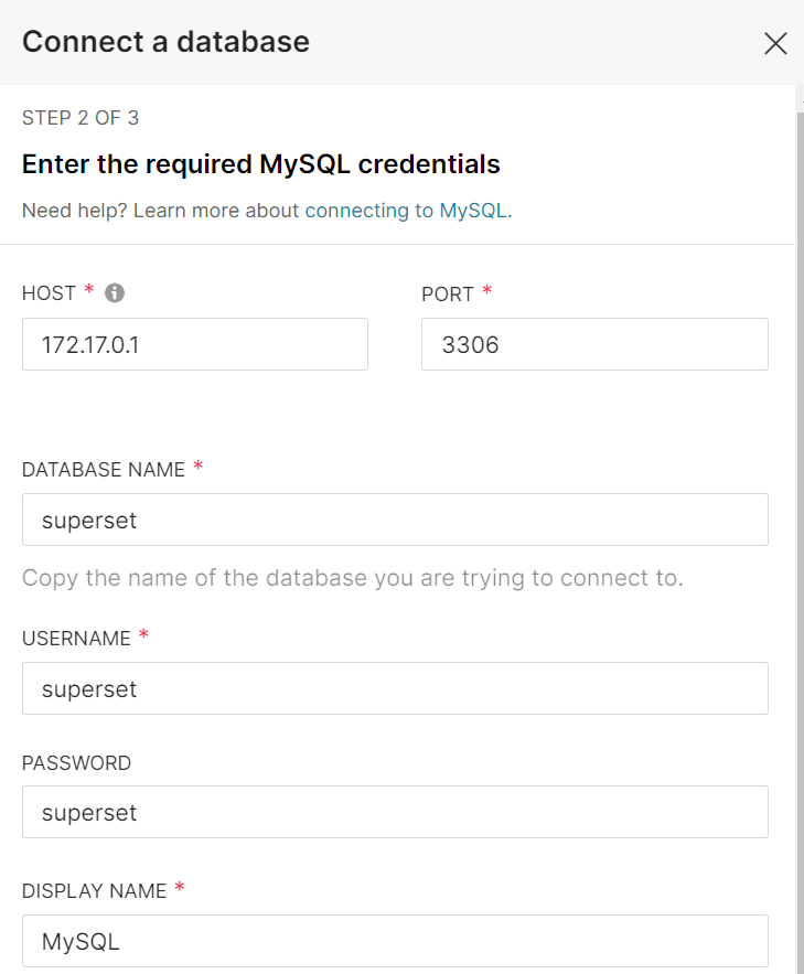 快捷部署Superset_superset 导入excel-CSDN博客