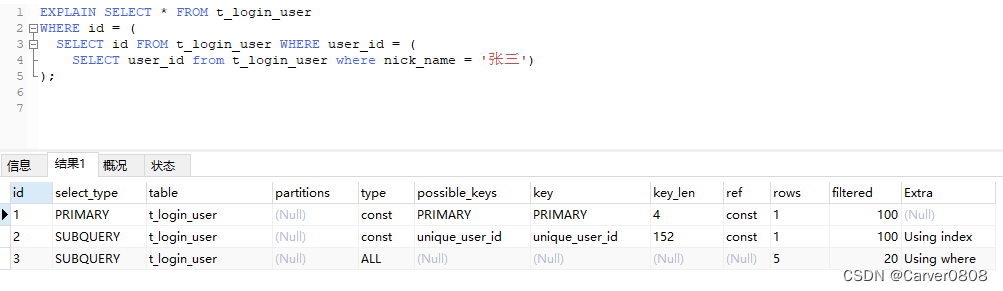 Mysql执行计划explain详解mysql Explain Ref Csdn博客