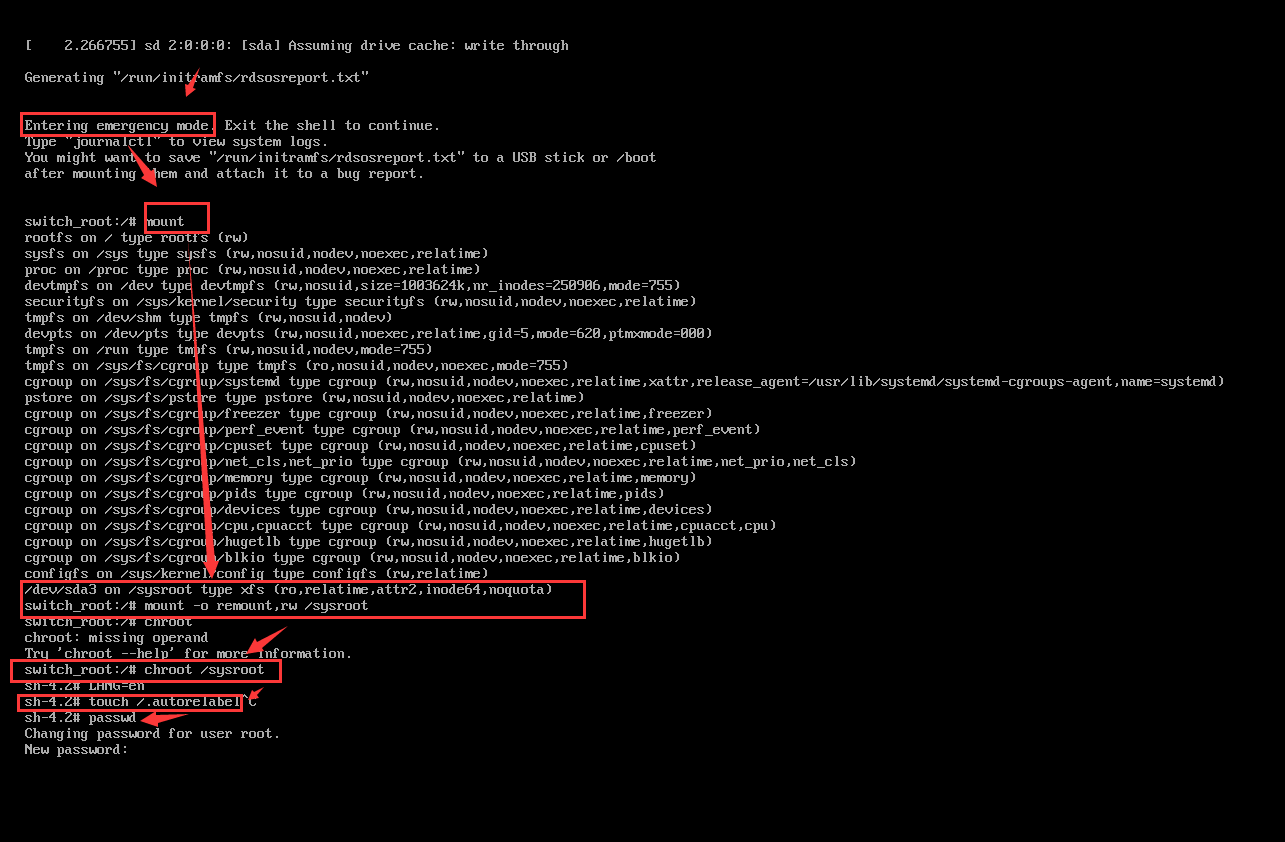 关于单用户模式和liveCD救援模式简述_livecd切换命令提示-CSDN博客