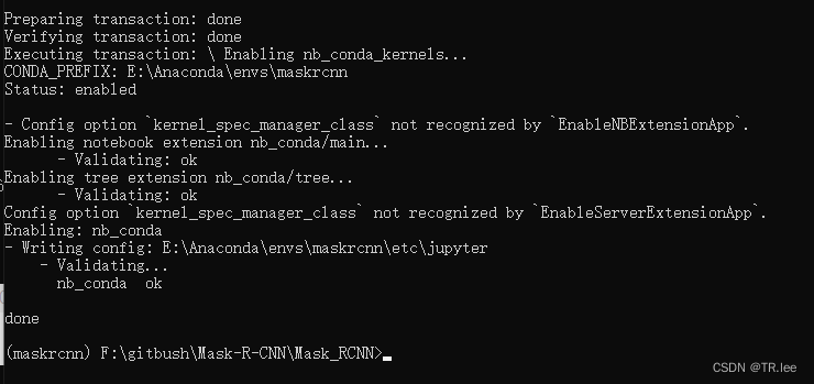 Mask-R-CNN安装（一）_maskrcnn环境搭建_TR.lee的博客-CSDN博客