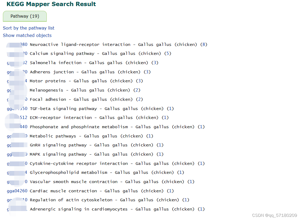 R语言做KEGG总是报错，如何用在线KEGG做富集？_kegg 在线-CSDN博客