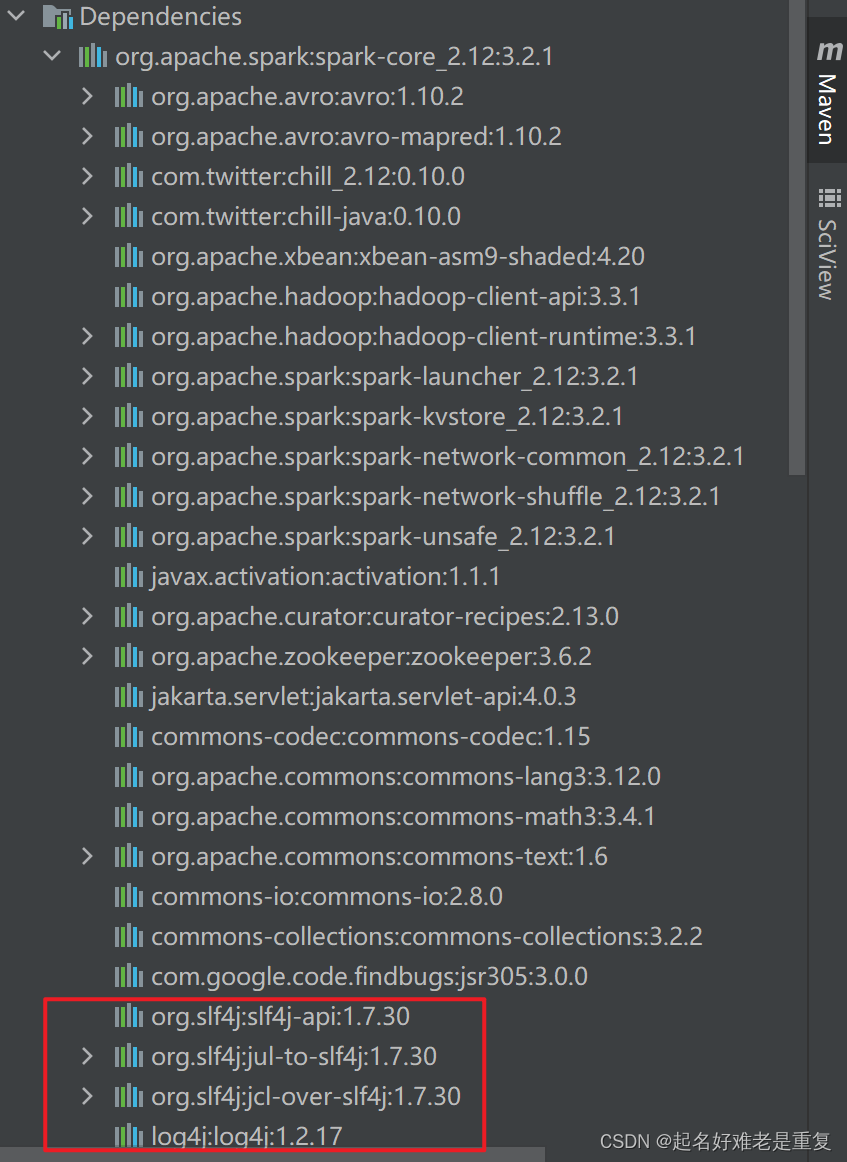 IDEA中运行Spark报日志和SLF4J问题_idea本地运行spark日志配置-CSDN博客