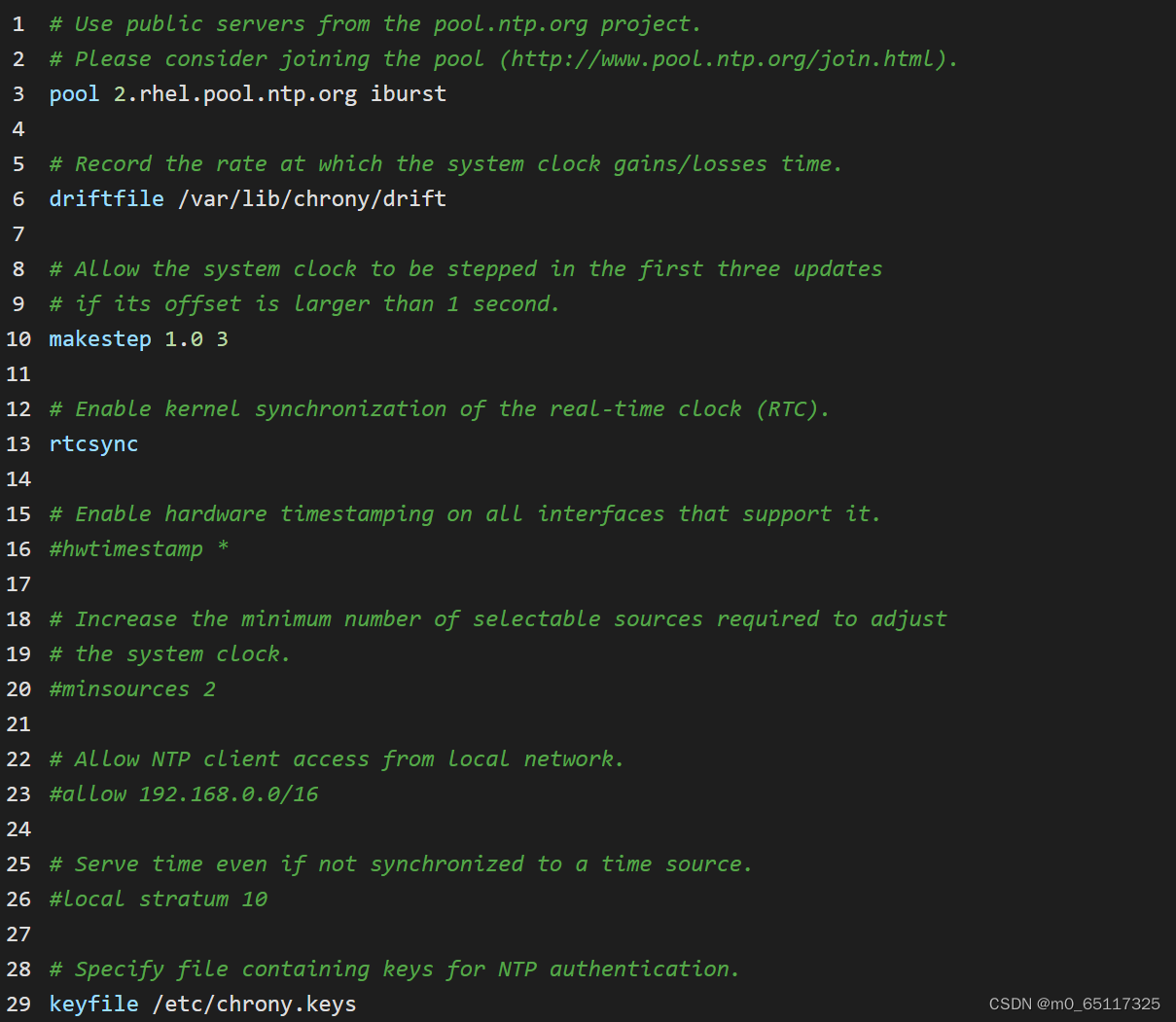 时间同步chrony服务器_chrony时间服务器-CSDN博客