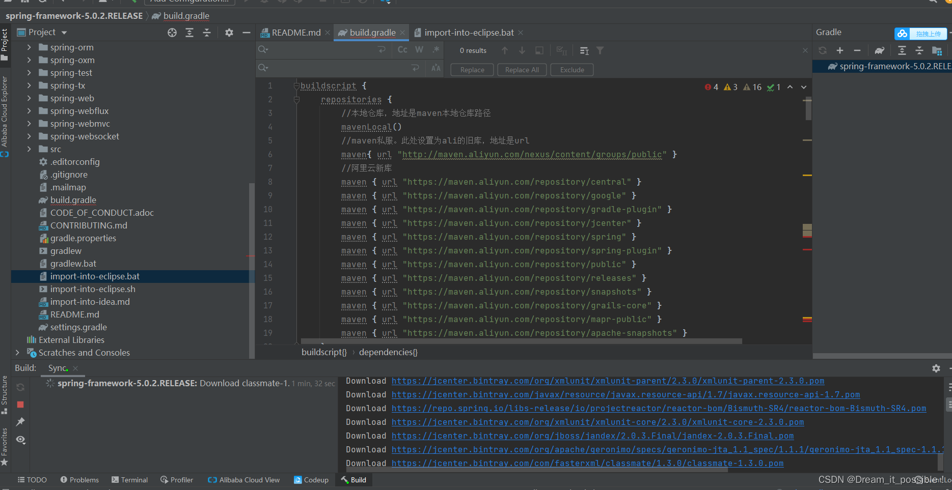 用Gradle构建Spring 5源码踩过的坑_import org.jetbrains.kotlin.gradle.plugin ...