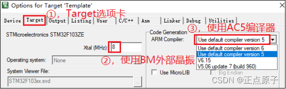 【正点原子STM32连载】 第八章 新建HAL版本MDK工程 摘自【正点原子】STM32F103 战舰开发指南V1.2_战舰v3标准例程hal库-CSDN博客