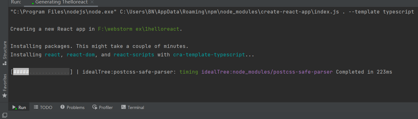 2021-10-05在intelliJIDEA中react的搭建_idea react-CSDN博客
