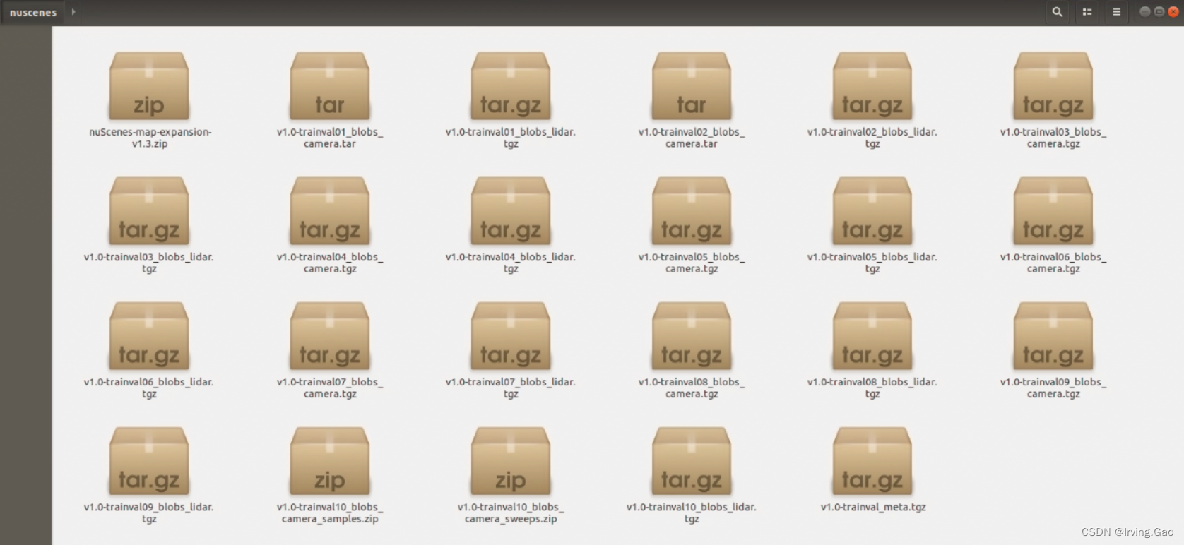 nuScenes——数据集解析并获取未标注sweeps数据_nuscenes sweeps-CSDN博客