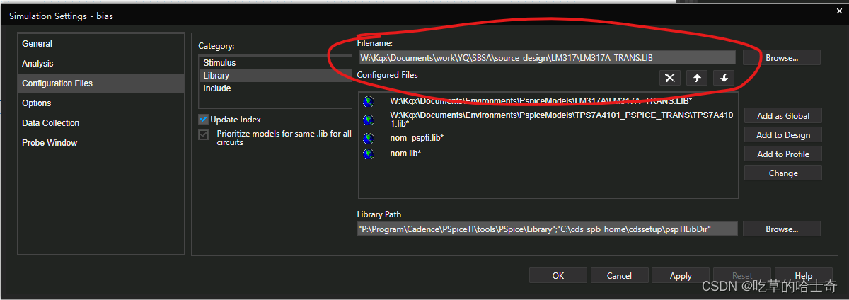 PSpice for TI Error message: INFO(ORCAP-15098)_pspice for ti仿真报错-CSDN博客