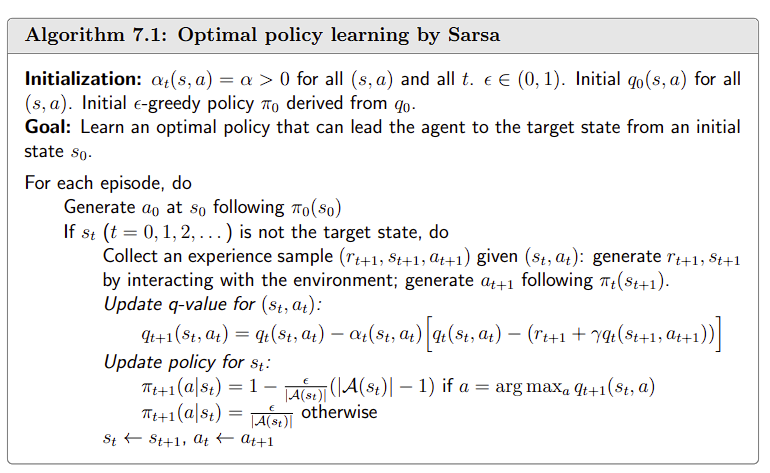 强化学习7--TD and SARSA_td7强化学习-CSDN博客
