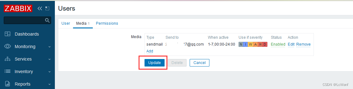 Zabbix监控服务三、配置邮件报警_zabbix配置邮件告警-CSDN博客