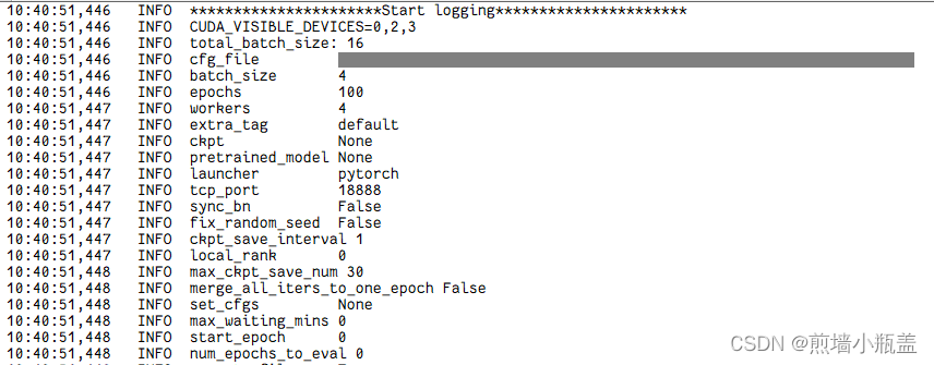 Logging 学习（以openpcdet为例） Csdn博客